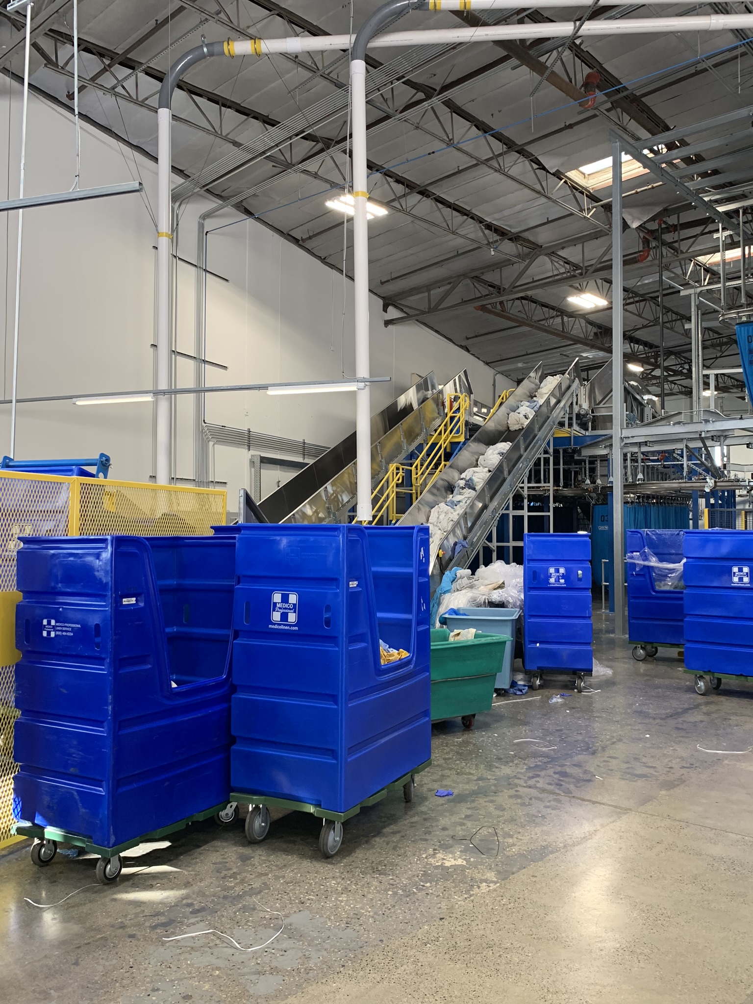 Take a Photo Tour of Our New Plant - Medico Linen Services