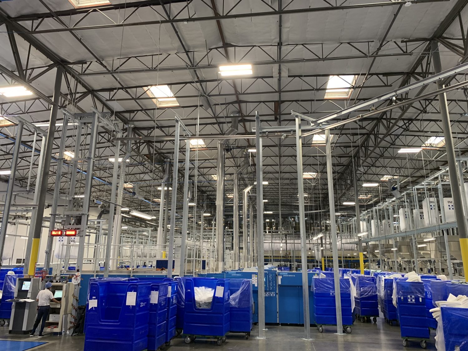 Take a Photo Tour of Our New Plant - Medico Linen Services